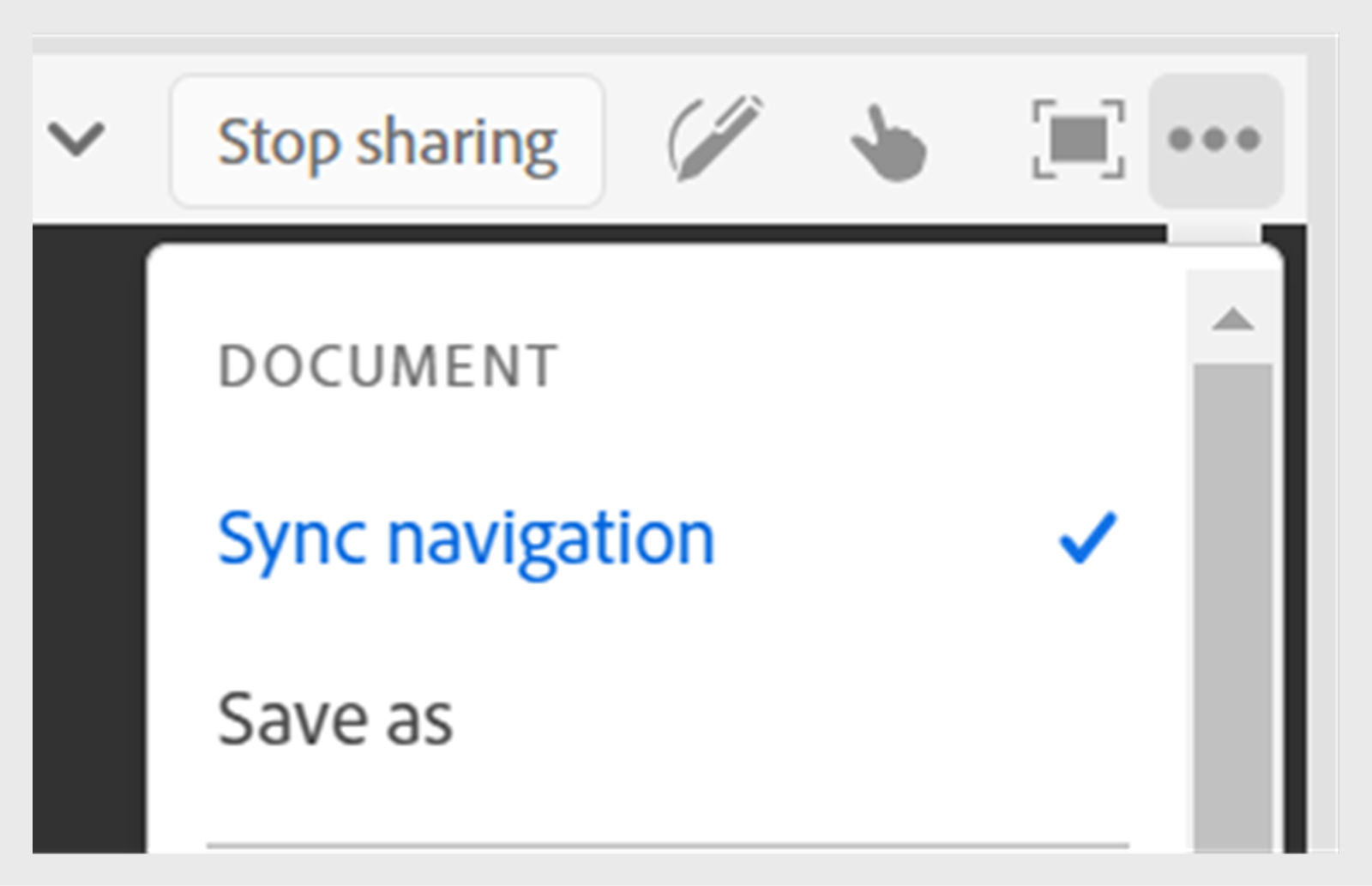 Share presentations, documents, images, music, and videos